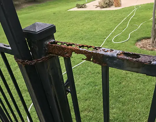Iron Fence Repair Allen ⋆ Inspired Ironworks